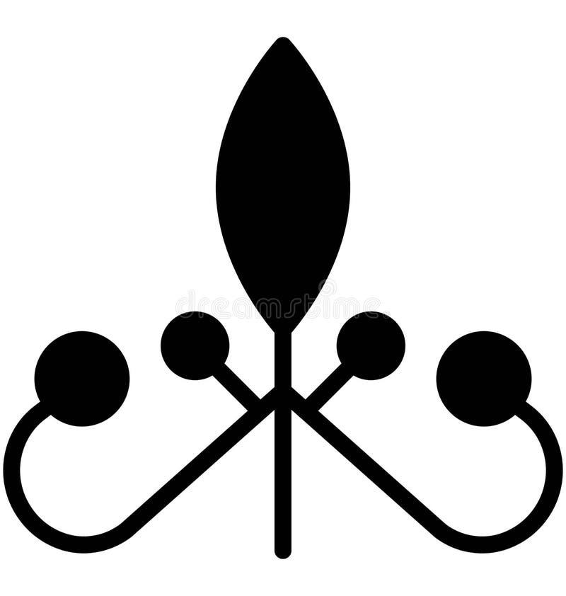 Fanoos Flower Vector Icon Which Can Easily Modified or Edit Stock ...