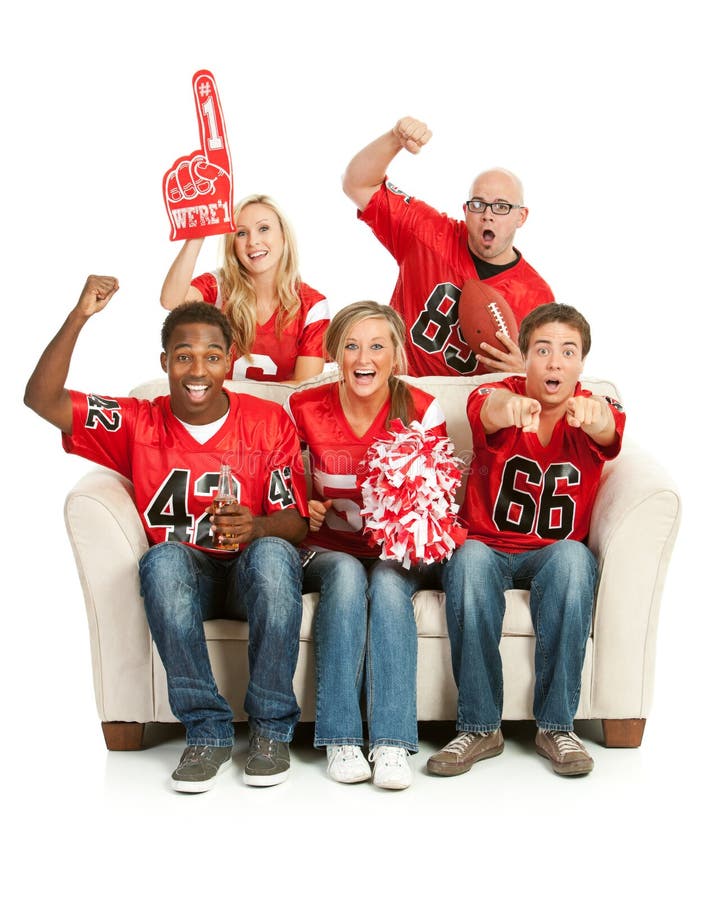 Fans: El Fan Femenino Soporta La Muestra En Blanco Foto de archivo ...