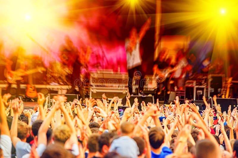 Fans during editorial photo. Image of disco, live, group - 89571866