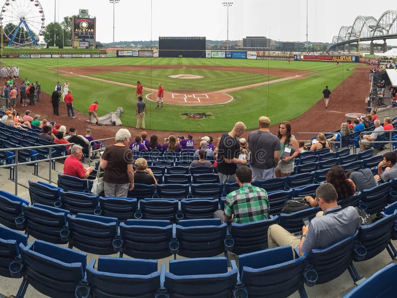 Seats and Fans at a Baseball Park Editorial Image - Image of view, fans ...
