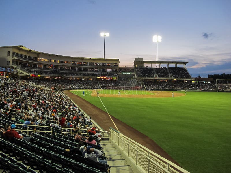 Seats and Fans at a Baseball Park Editorial Image - Image of observe ...