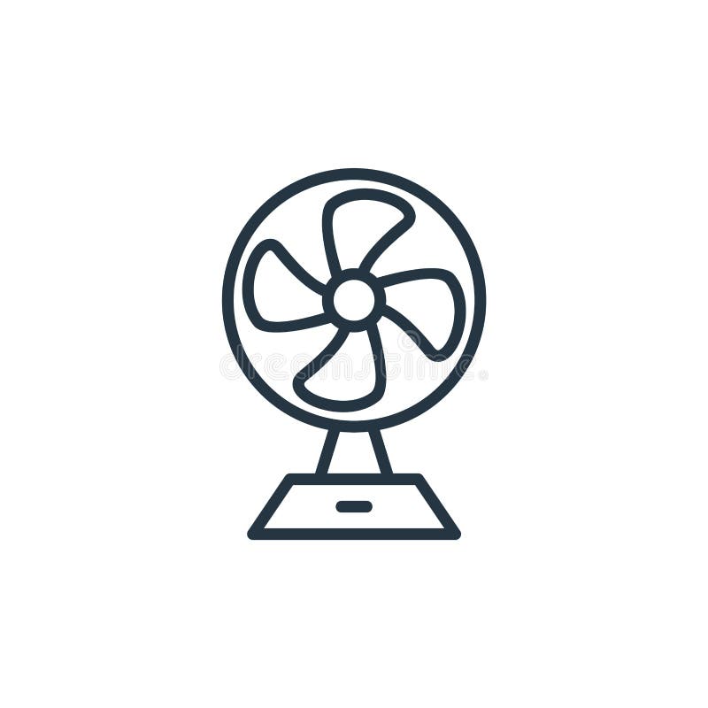 Fans Vector Icon. Fans Editable Stroke. Fans Linear Symbol for Use on ...