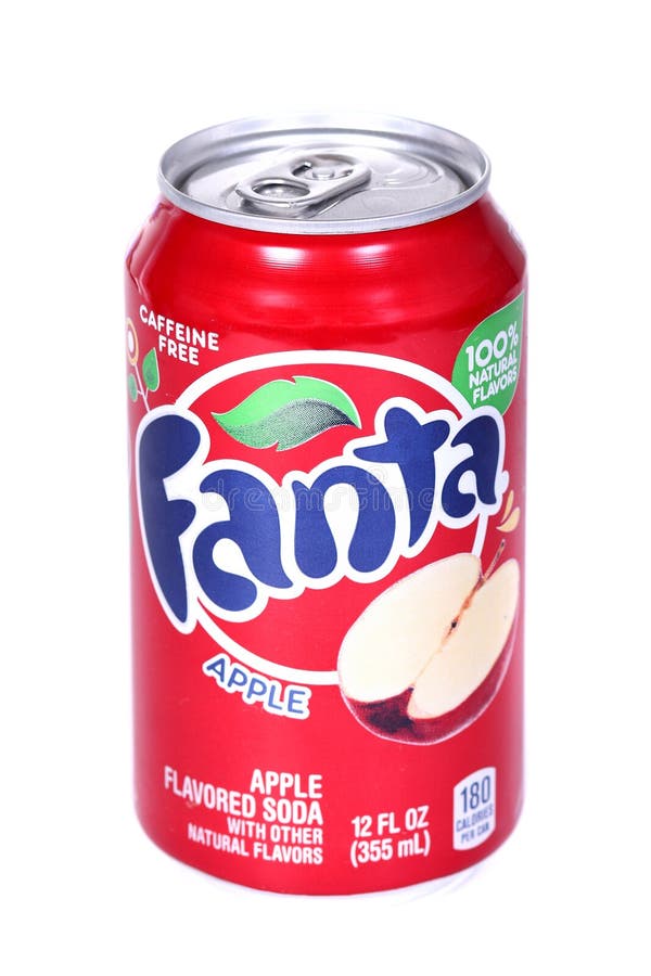 Fanta Apple foto editorial. Imagen de brillante, condimentado - 131161626