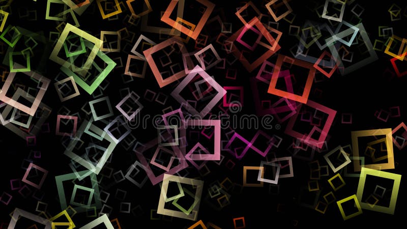 Fantastic Abstract Square Design Illustration Stock Illustration ...