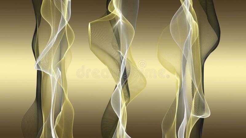 Fantastic Animation with Particle Wave Object in Slow Motion, 4096x2304 ...