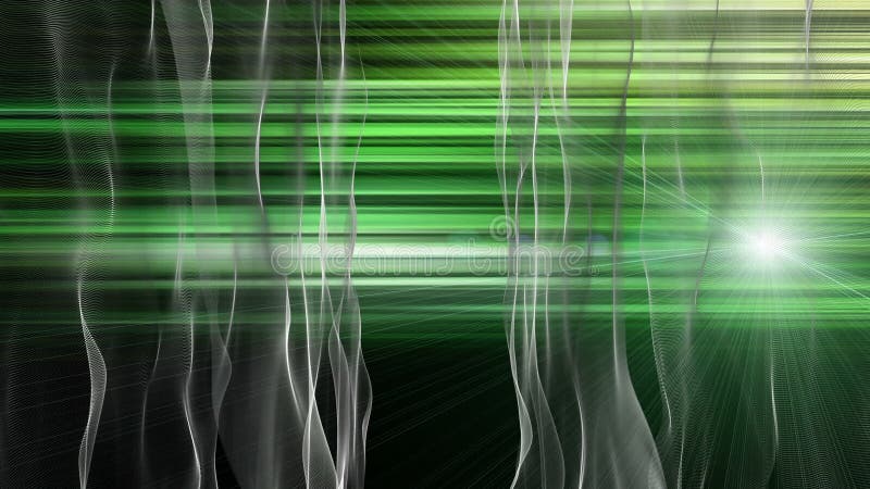 Fantastic Animation with Wave Object and Light in Motion, Loop HD 1080p ...