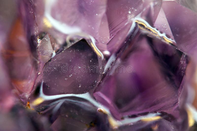 Fantastic Background , Magic of a Stone. Crystal Purple Stock Photo ...