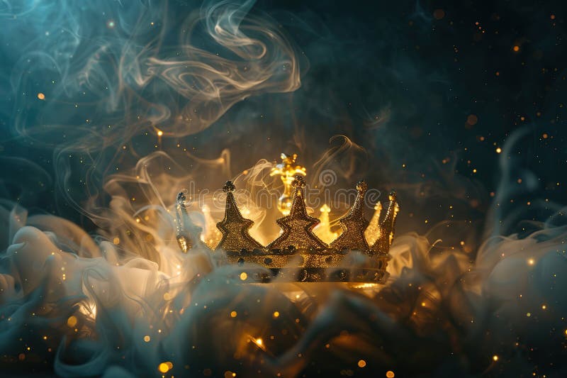 Fantastic Beautiful King or Queen Crown from Gold Material for ...