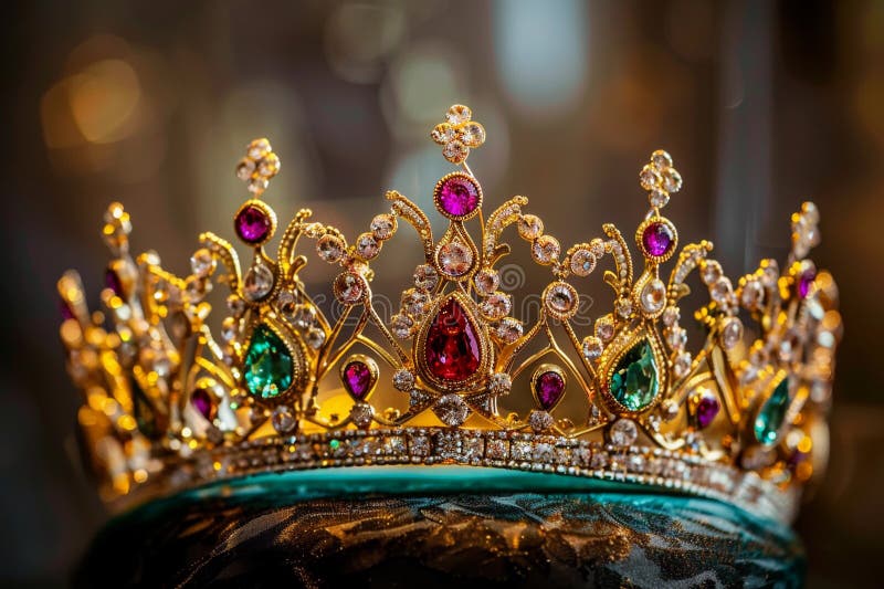 Fantastic Beautiful King or Queen Crown from Gold Material for ...