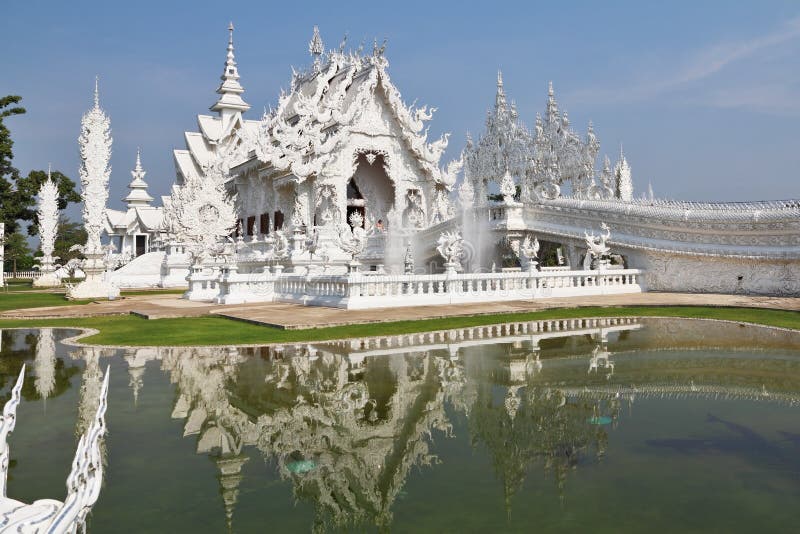 Fantastic Beauty the White Palace Stock Photo - Image of monument ...