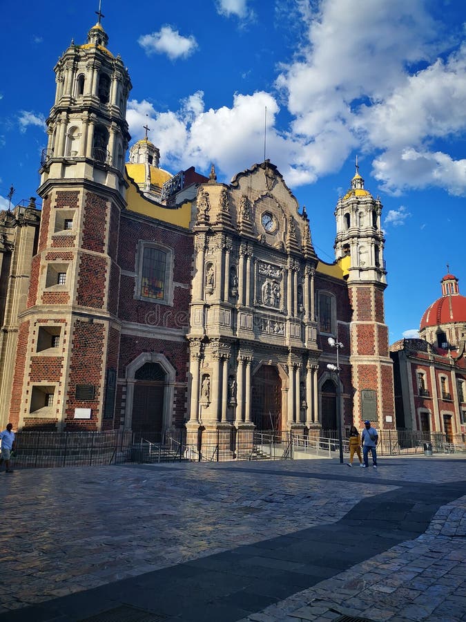 Fantastic Catholic Church editorial photography. Image of pyramids ...
