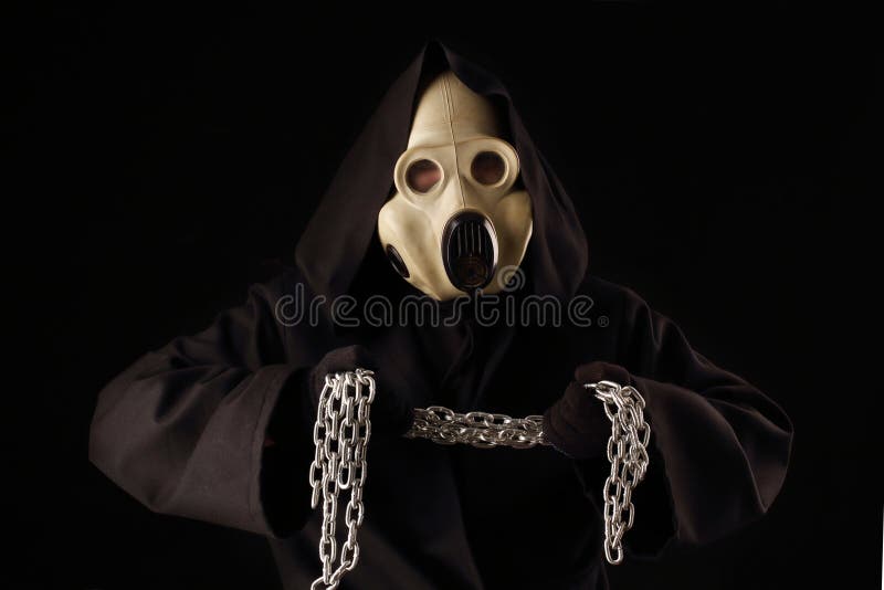 A Fantastic Character from a Possible Post-apocalyptic Future Stock ...