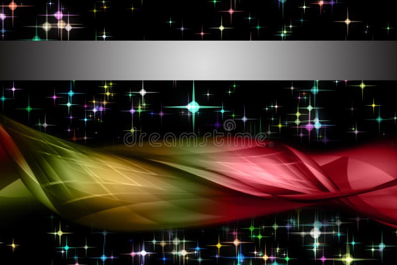 Fantastic Christmas Wave Design Stock Illustration - Illustration of ...