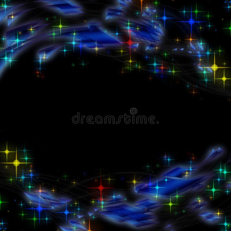 Fantastic Christmas Wave Design Stock Illustration - Illustration of ...