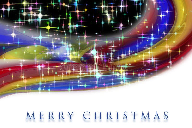 Fantastic Christmas Wave Design Stock Illustration - Illustration of ...