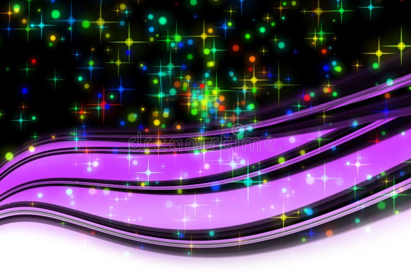 Fantastic Christmas Wave Design Stock Illustration - Illustration of ...