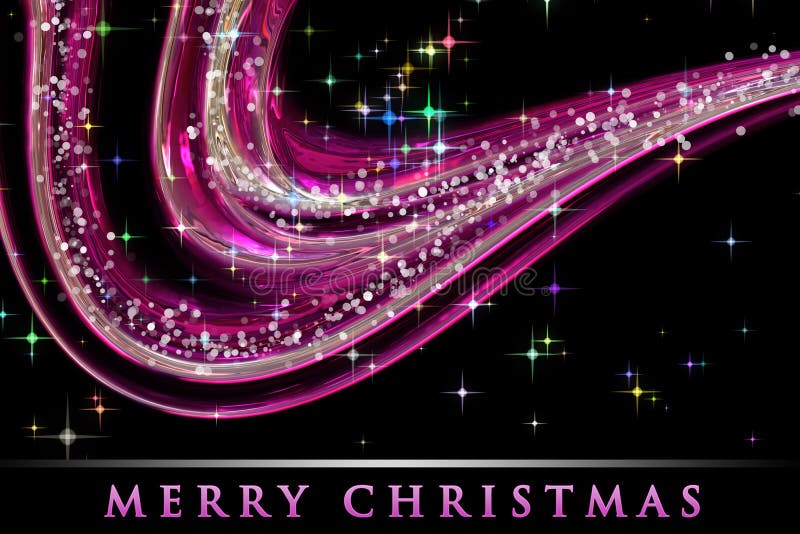 Fantastic Christmas Wave Design Stock Illustration - Illustration of ...