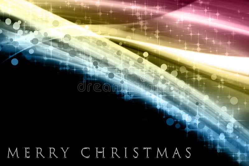 Fantastic Christmas Wave Design Stock Illustration - Illustration of ...