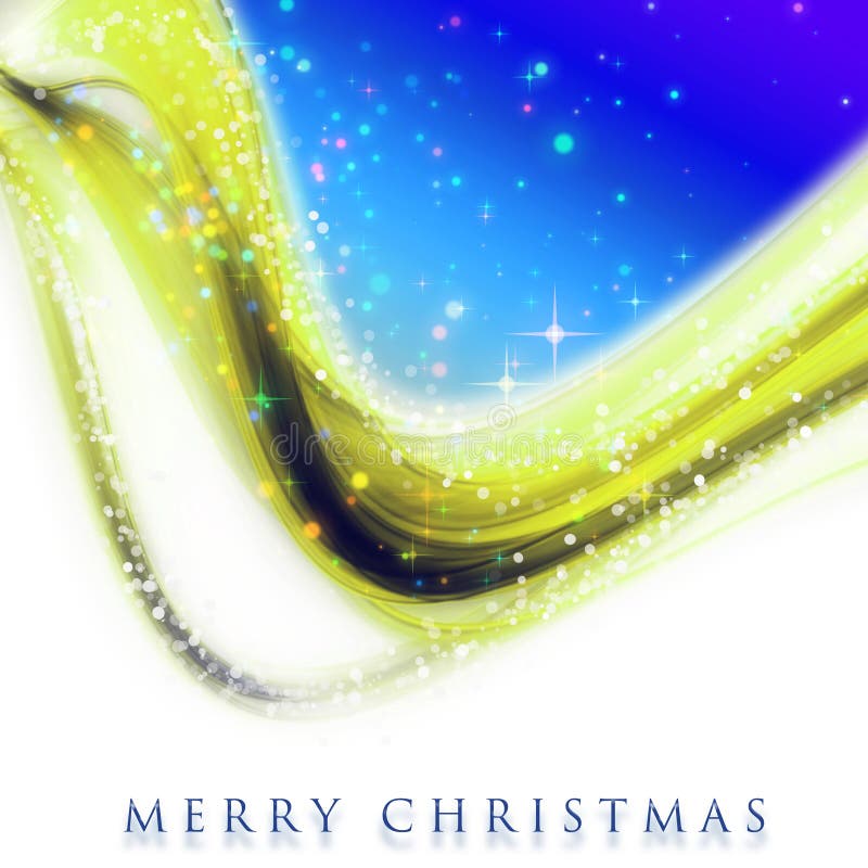 Fantastic Christmas Wave Design Stock Illustration - Illustration of ...