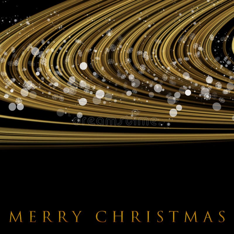 Fantastic Christmas Wave Design Stock Illustration - Illustration of ...