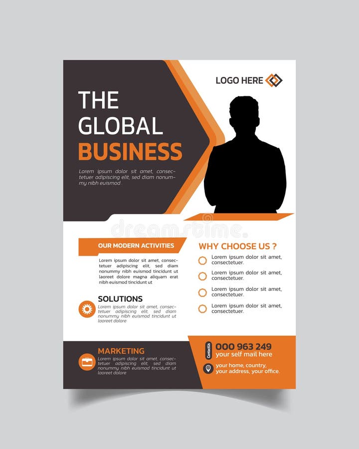 Fantastic Corporate Business Flyer or Elegant Business Leaflet and ...