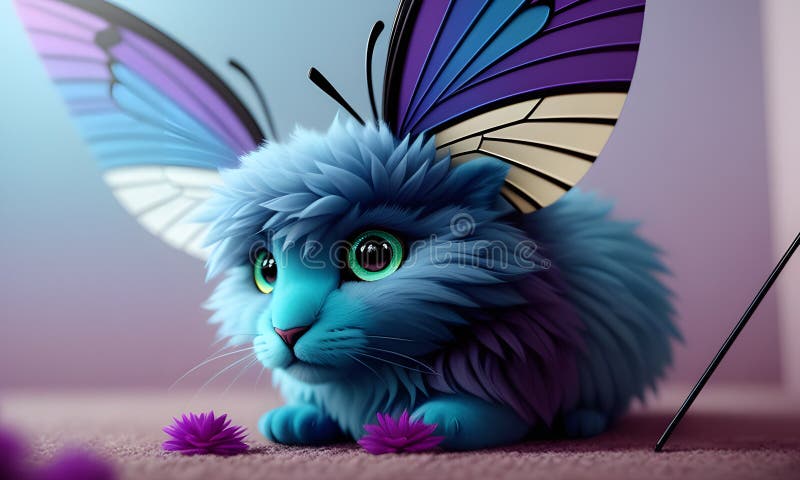 Fantastic Creature a Mixture of Animal and Insect, Created with the ...