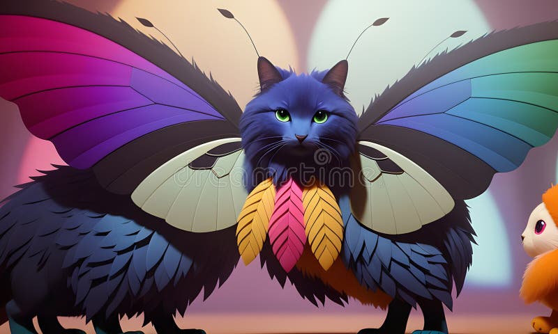 Fantastic Creature a Mixture of Animal and Insect, Created with the ...