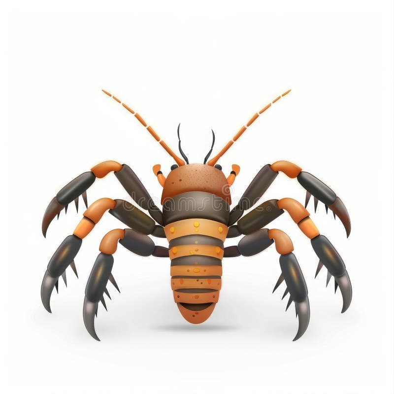 Fantastic Creature, Segmented Body, Multiple Legs, Insect, Arachnid ...