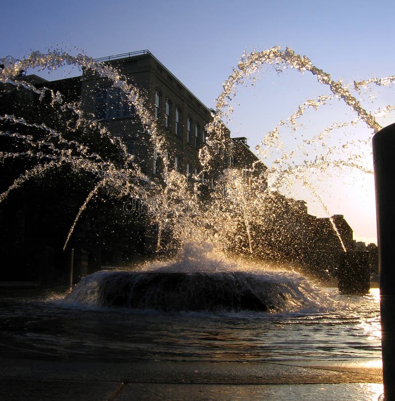Fountain, Waterfront Park, Charleston SC Stock Image - Image of pierre ...