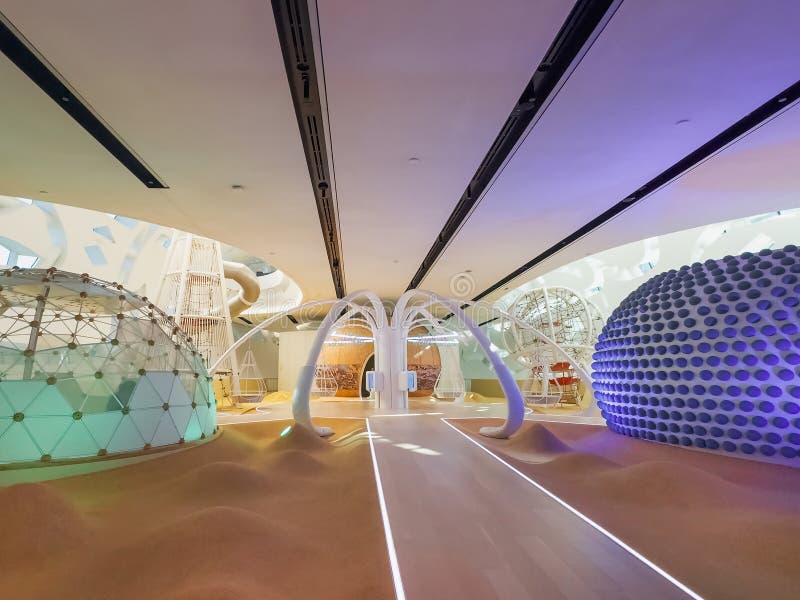 Fantastic Interior of the Museum of the Future Editorial Photography ...