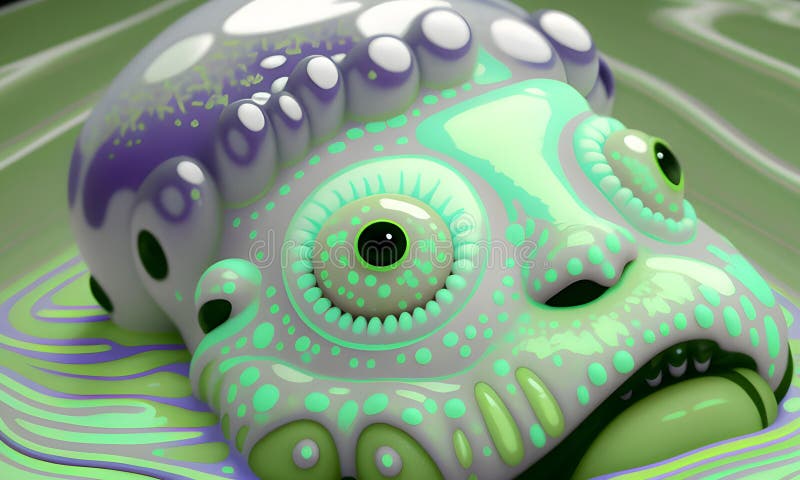 Fantastic Little Snotty Slug Monster, Created with the Help of ...