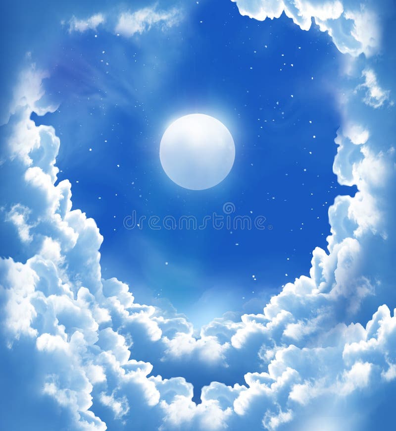 Free Photo Beautiful Moonlight Beautiful Clouds Moon Free Full Moon