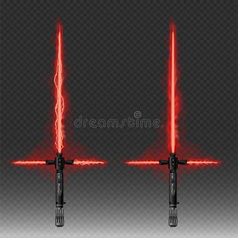 Fantastic red fire weapon stock vector. Illustration of laser - 65107578