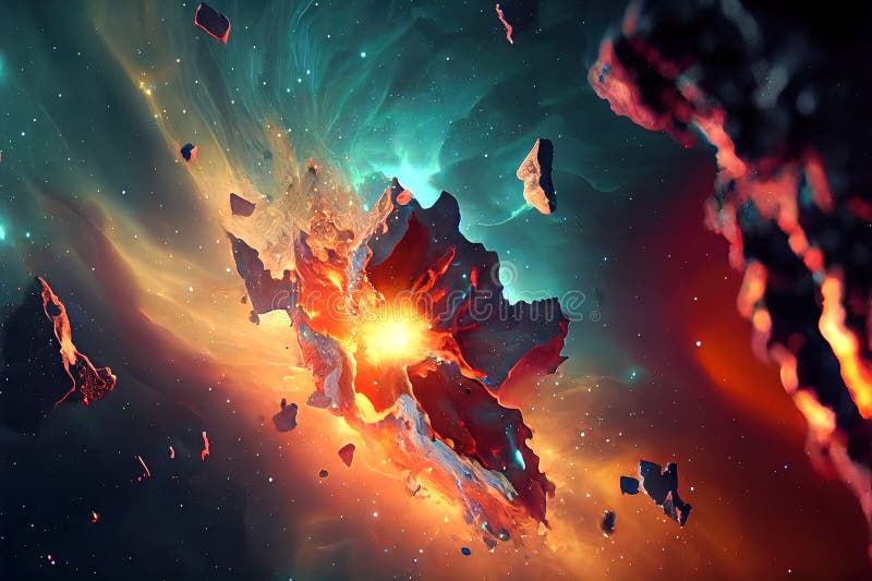 Explosions Nebula Stock Illustrations – 193 Explosions Nebula Stock ...
