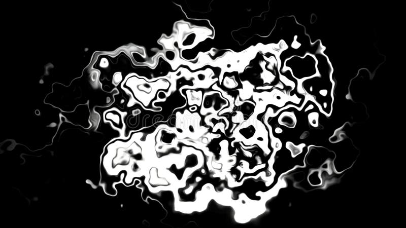 Fantastic Structure of Bubbles and Shapes. Motion Stock Illustration ...