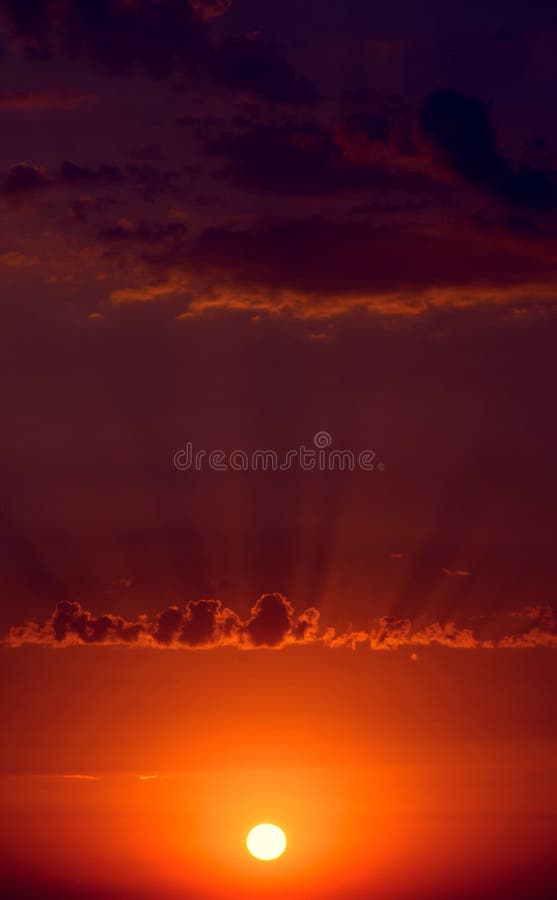Fantastic sunset stock photo. Image of storm, beautiful - 43431062