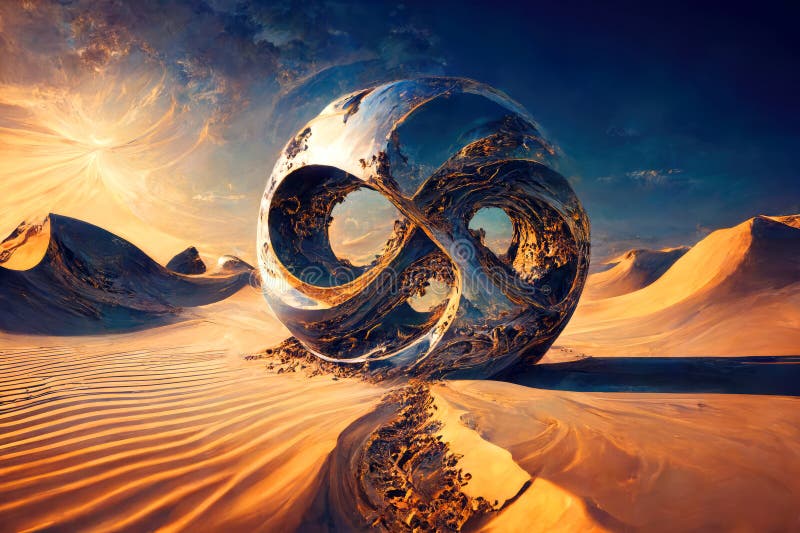 Infinity stock illustration. Illustration of light, fantastic - 271102443