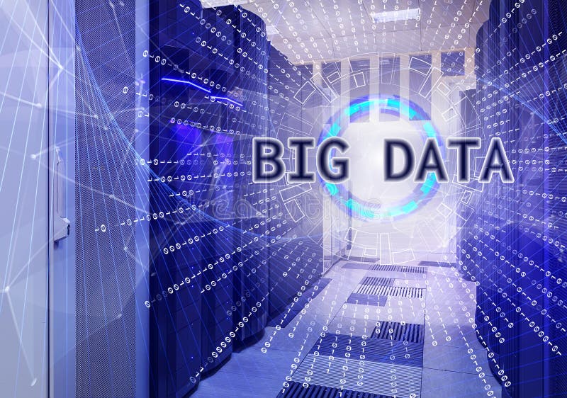 Fantastic Symmetric Data Center Room with Binary Code Penetration ...