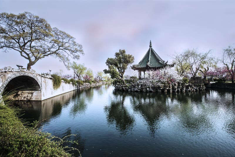 Spring of Li Garden stock photo. Image of garden, look - 30148510