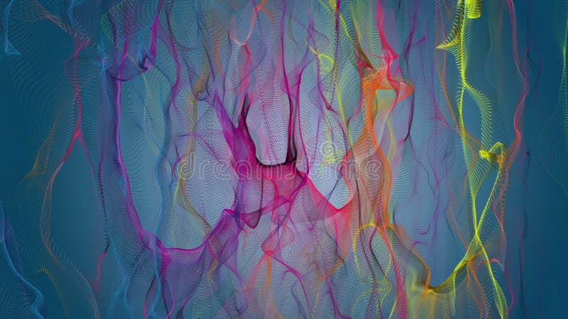 Fantastic Animation with Particle Wave Object in Slow Motion, 4096x2304 ... Fantastic Animation with Particle Wave Object in Slow Motion, 4096x2304 ...
