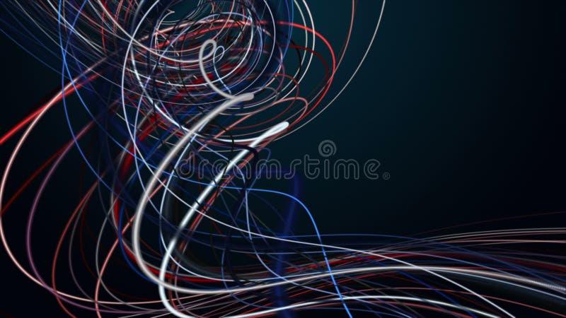 Fantastic Animation with Particle Wave Object in Slow Motion, 4096x2304 ...