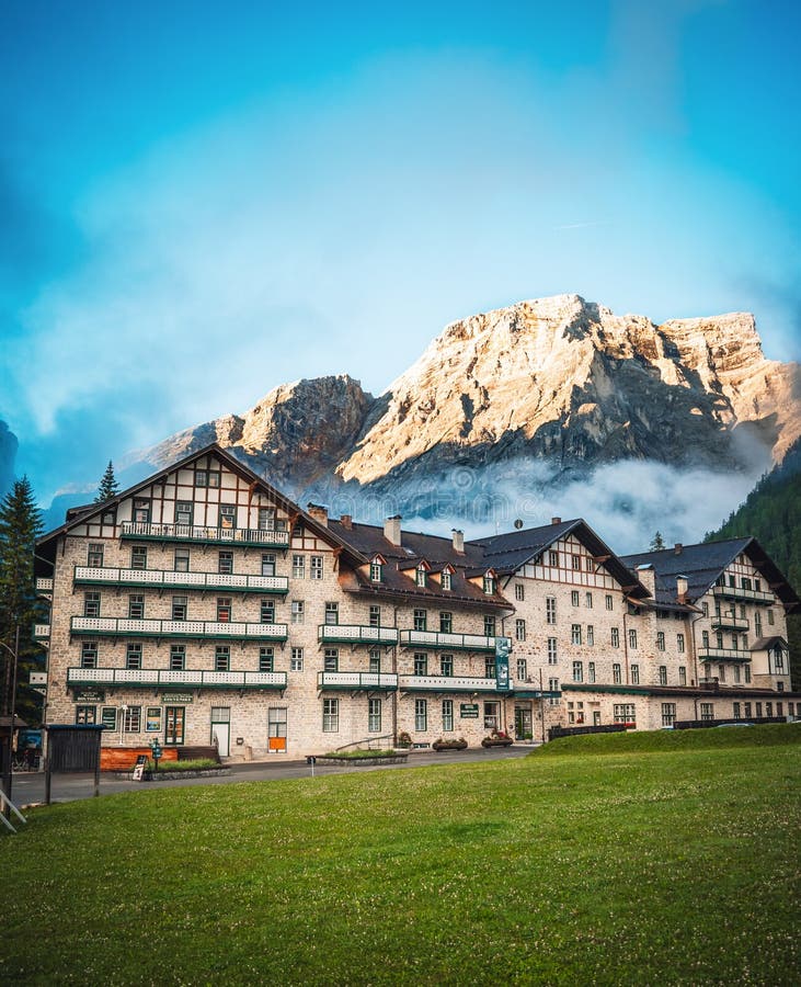 A Fantastic View on the Braies Lake Editorial Stock Photo - Image of ...