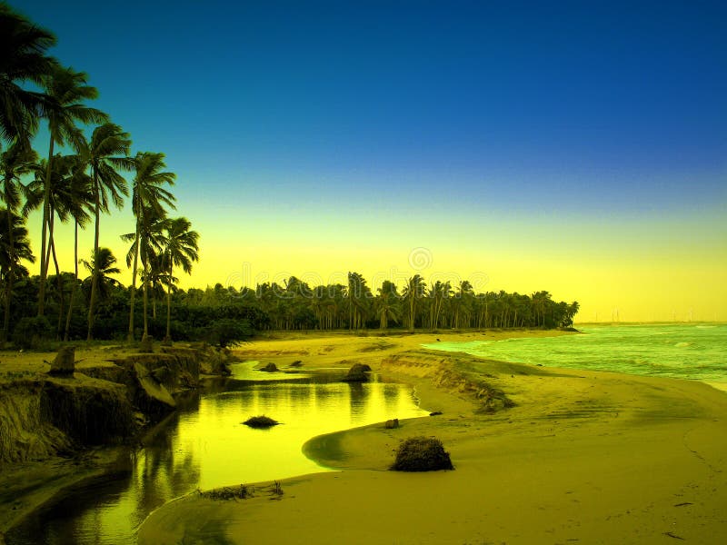 Beautiful sea view 1 stock image. Image of stately, back - 1391779