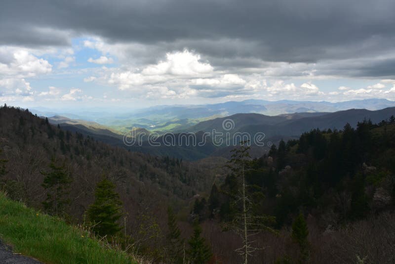 Fantastic View of Thunder Struck Ridge in the Blue Ridge Mountains ...