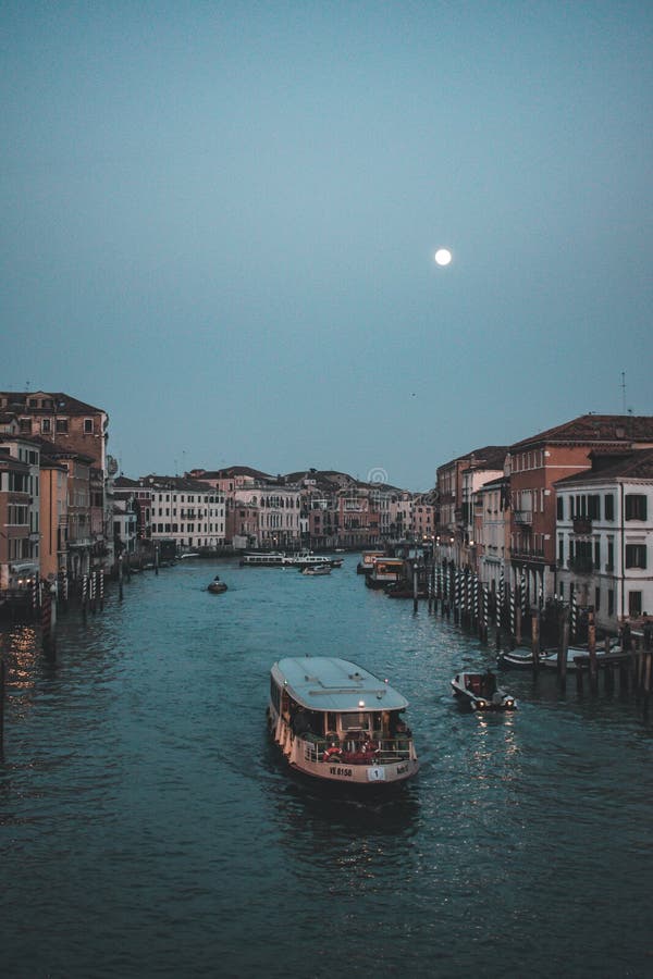 A Fantastic View on Venice by Evening Editorial Stock Image - Image of ...