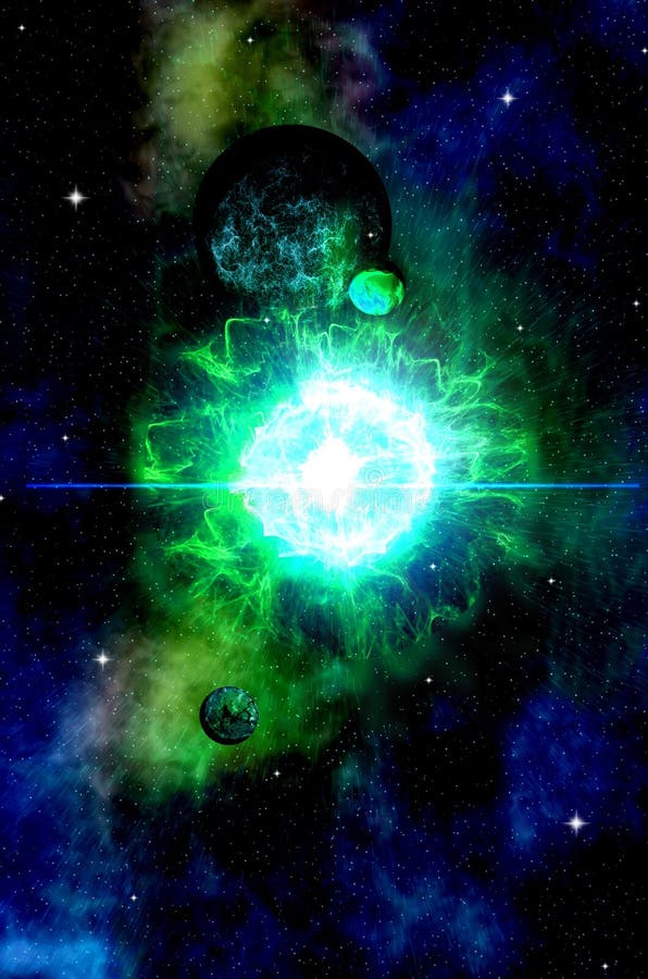 Distant Space, Billions of Stars, Planets and Galaxies in the Universe ...