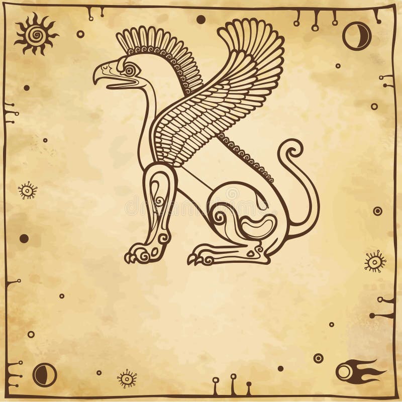 Winged Griffon Stock Illustrations – 221 Winged Griffon Stock ...