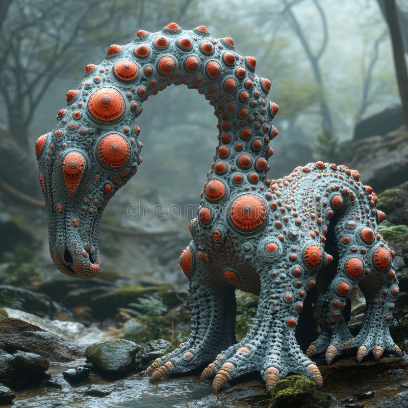 Fantastical Creature in Snow Stock Photo - Image of wild, forest: 313930050