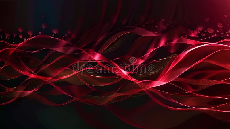 Ripples of Red Light stock video. Video of arts, energy - 302933951