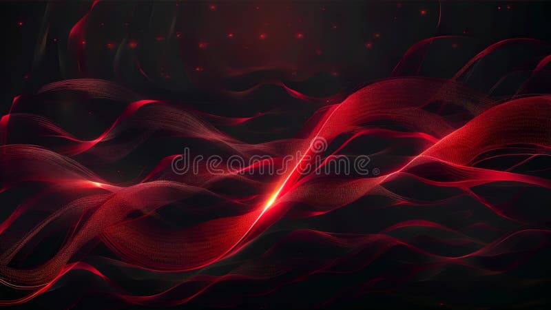 Ripples of Red Light stock video. Video of abstract - 302934511